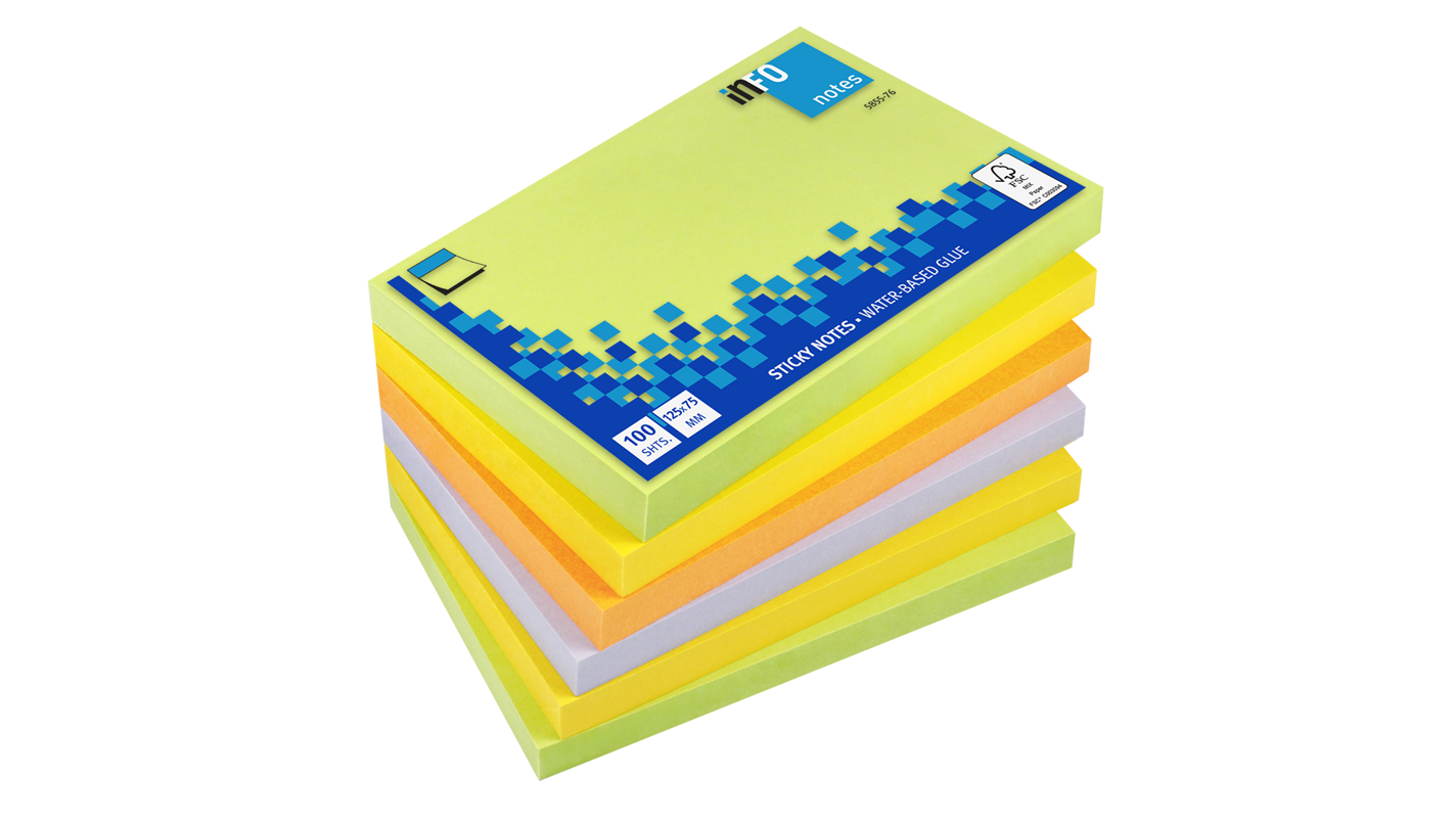 Colored Sticky Note